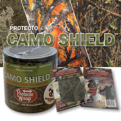 NEW! CAMO SHIELD™ – Peel & Stick Camouflage Tape | Protecto Wrap